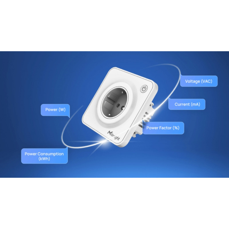 MILESIGHT - Prise intelligent LoRaWAN 16A