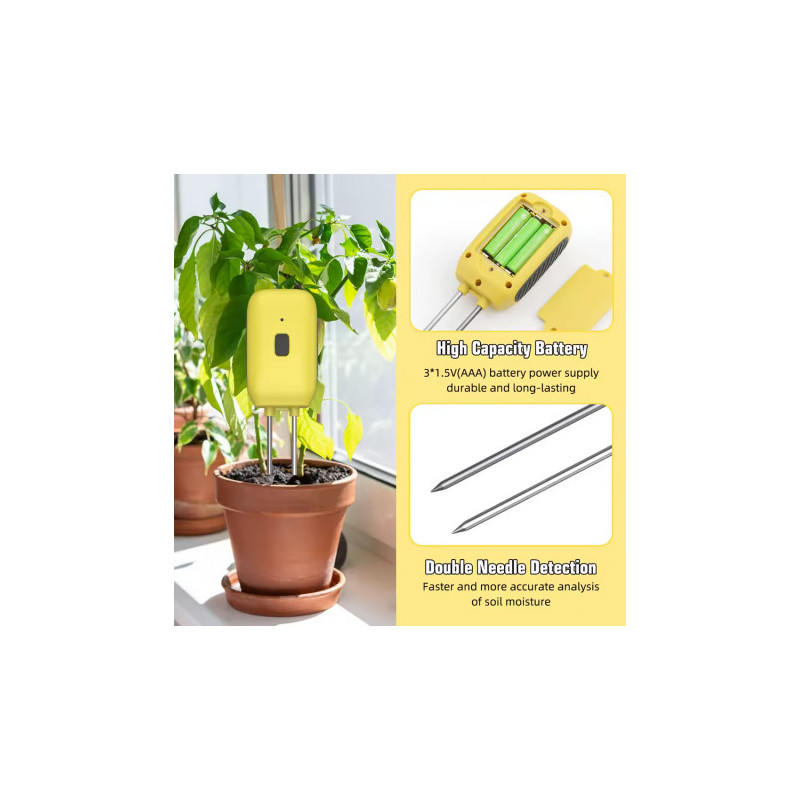 Yieryi- Bluetooth soil moisture and temperature sensor Tuya