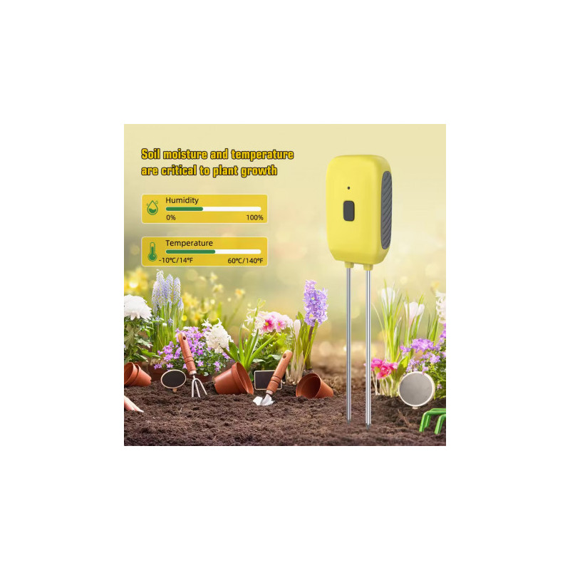 Yieryi- Bluetooth soil moisture and temperature sensor Tuya