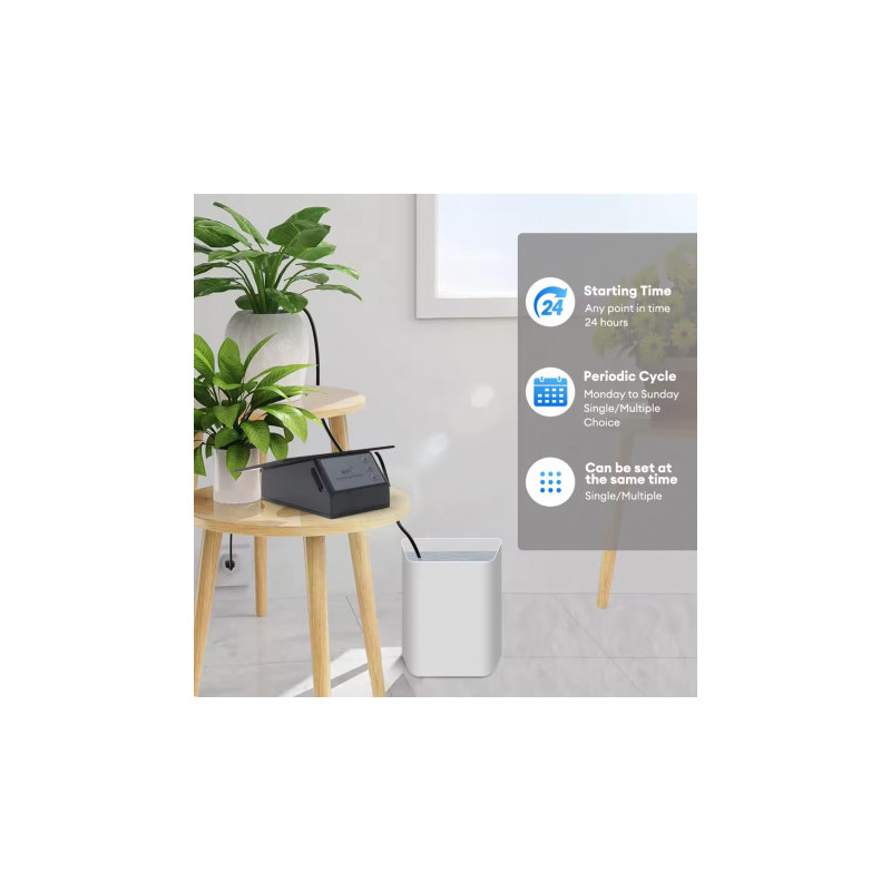 YIERYI - Drip irrigation WIFI Tuya solar panel